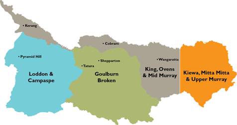 Our region - Goulburn Murray Water